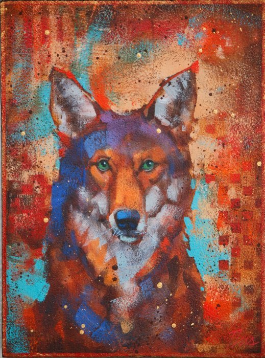 always on the prowl - angie rees | Sepia & Gold Exhibition | The Artym ...