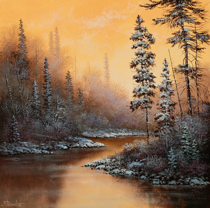 golden frost - roger arndt | | The Artym Gallery