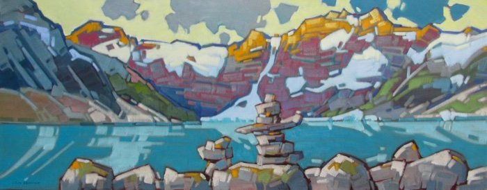 lake of the hanging glacier - Cameron Bird | | The Artym Gallery